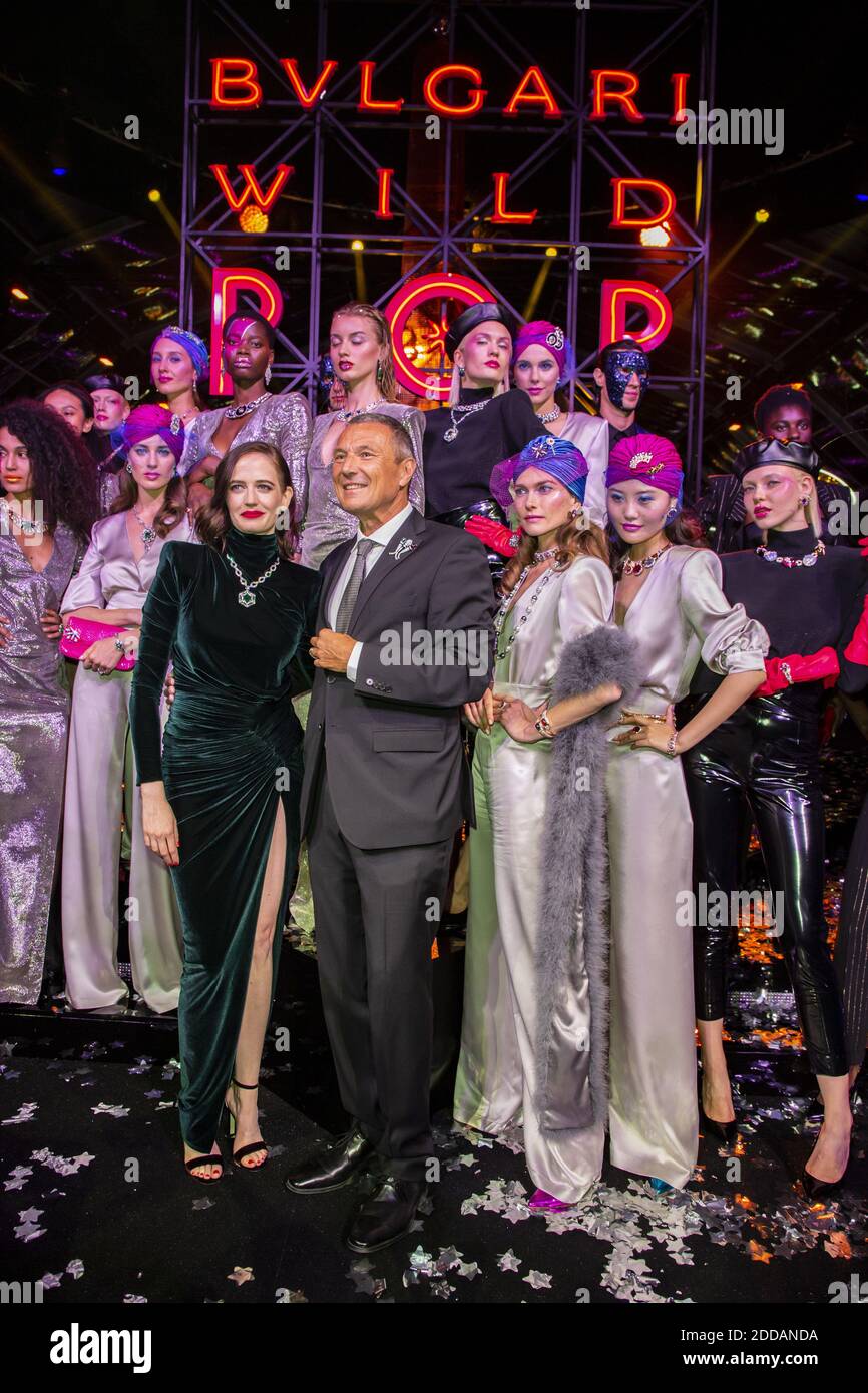 Eva Green and Jean Christophe Babin pose at the end of Bvgalri ...