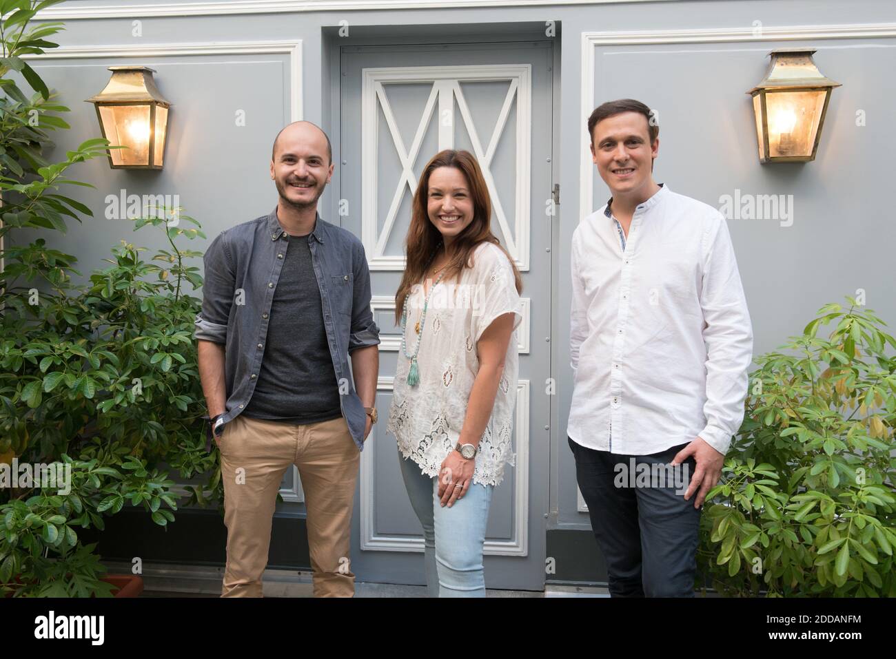 Natasha St Pier, Grégory Turpin et Thomas Pouzin a l'avant premiere de ...