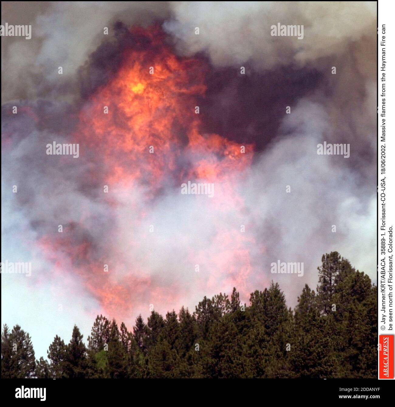 Hayman fire 2002 hi-res stock photography and images - Alamy