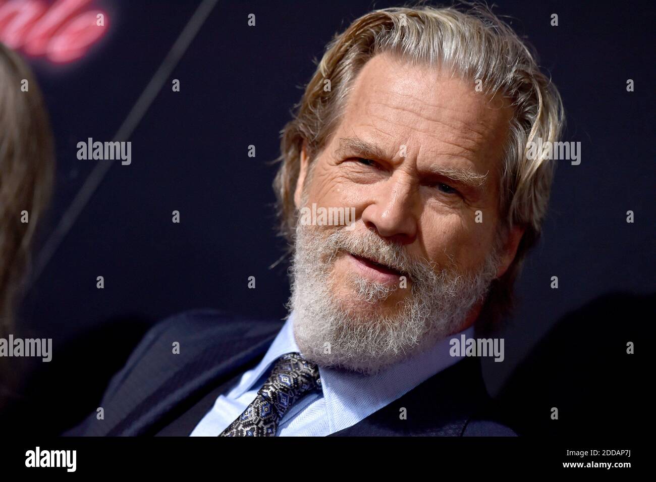 Jeff Bridges attends the premiere of 20th Century FOX's 'Bad Times At ...