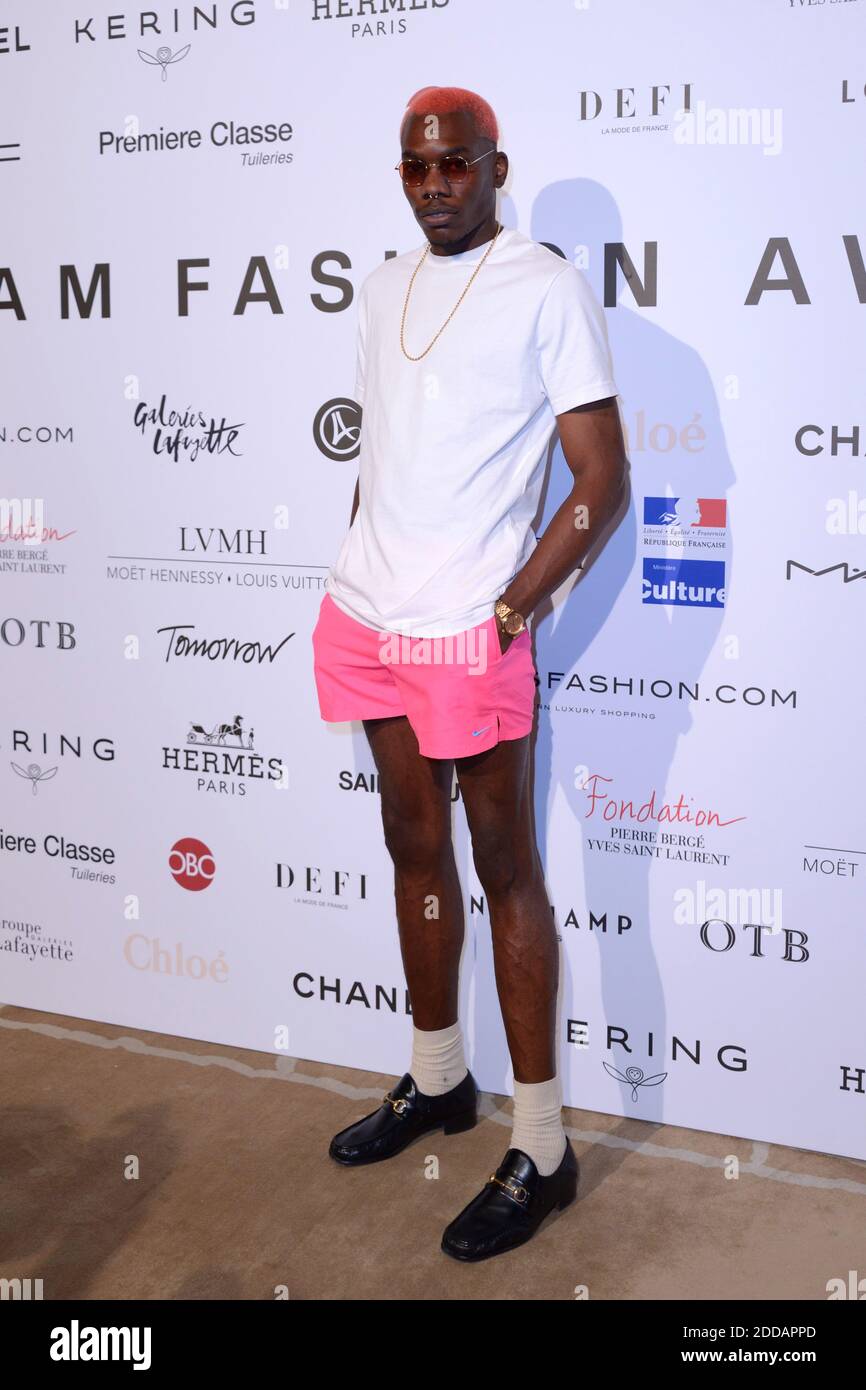 Gregory Robert attending the Andam Fashion Awards 2018 Ceremony at the ...