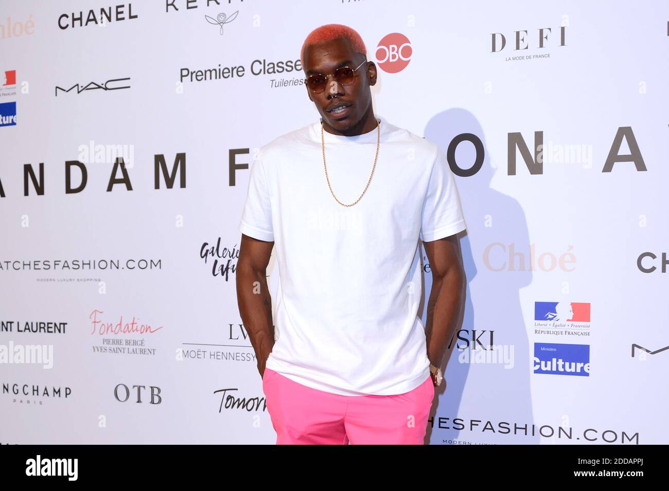 Gregory Robert attending the Andam Fashion Awards 2018 Ceremony at the ...