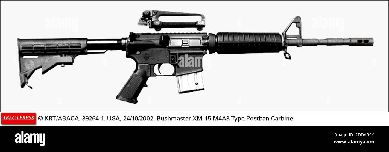 Bushmaster xm 15 hi-res stock photography and images - Alamy