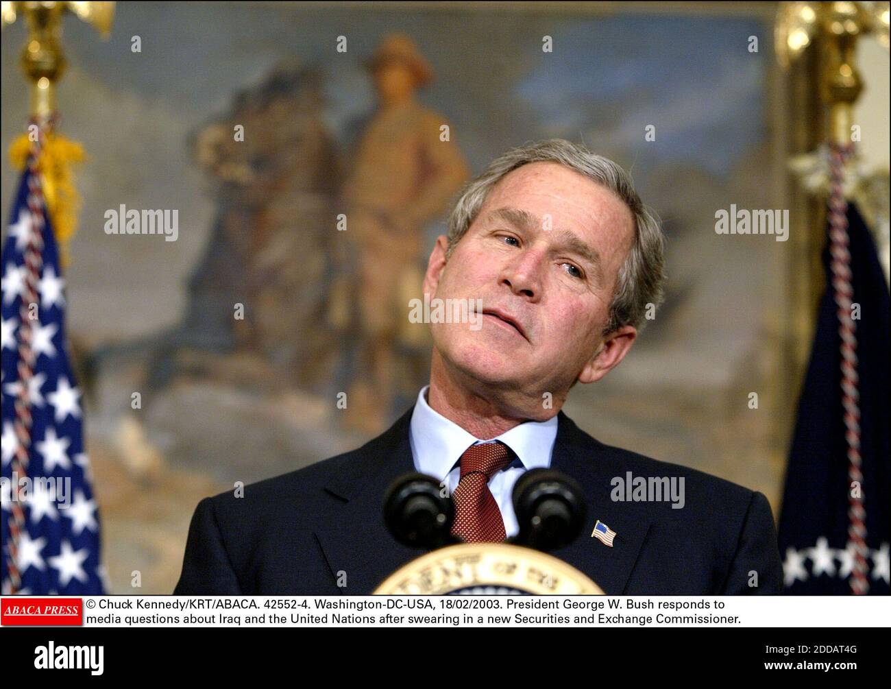 George washington swearing in hi-res stock photography and images - Alamy