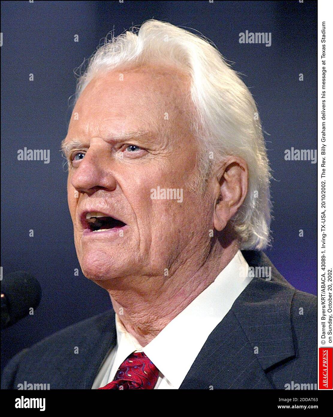Rev Billy Graham High Resolution Stock Photography and Images - Alamy