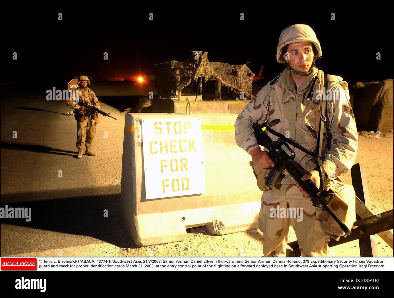 379 expeditionary security forces squadron hi-res stock photography and ...