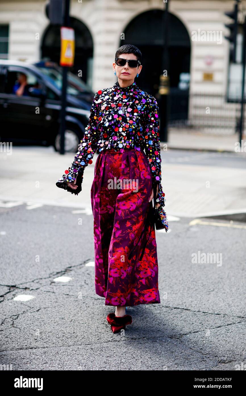 Street style, Lauren Kulchinsky Levison arriving at Delpozo spring ...