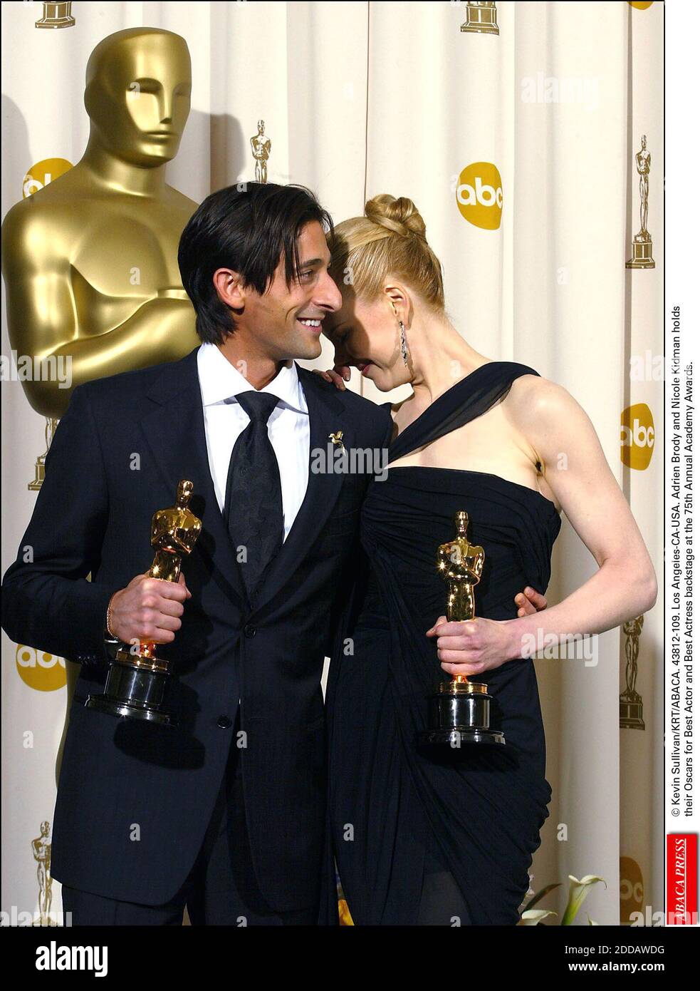 NO FILM, NO VIDEO, NO TV, NO DOCUMENTARY - © Kevin Sullivan/KRT/ABACA ...