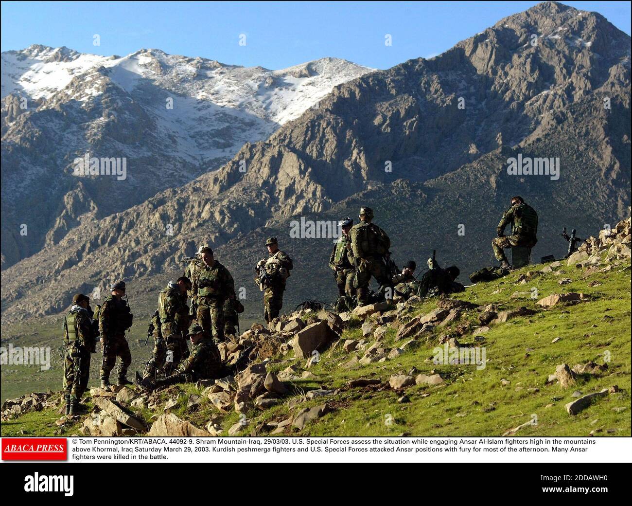 Special forces iraq 2003 hi-res stock photography and images - Alamy