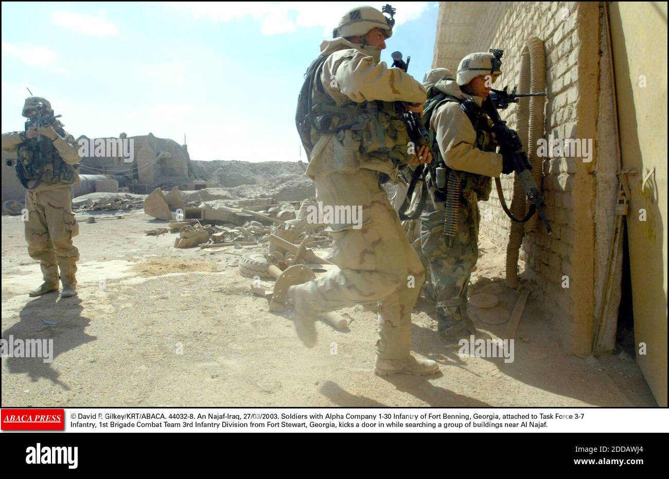 Iraq 2003 3rd infantry division hi-res stock photography and images - Alamy