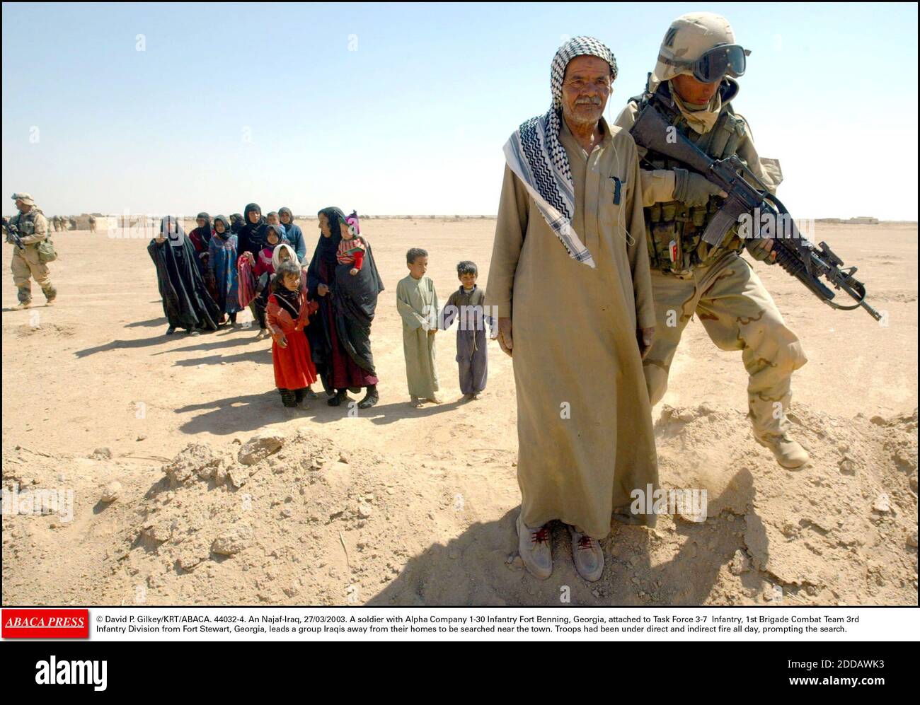 Iraq 2003 3rd infantry division hi-res stock photography and images - Alamy
