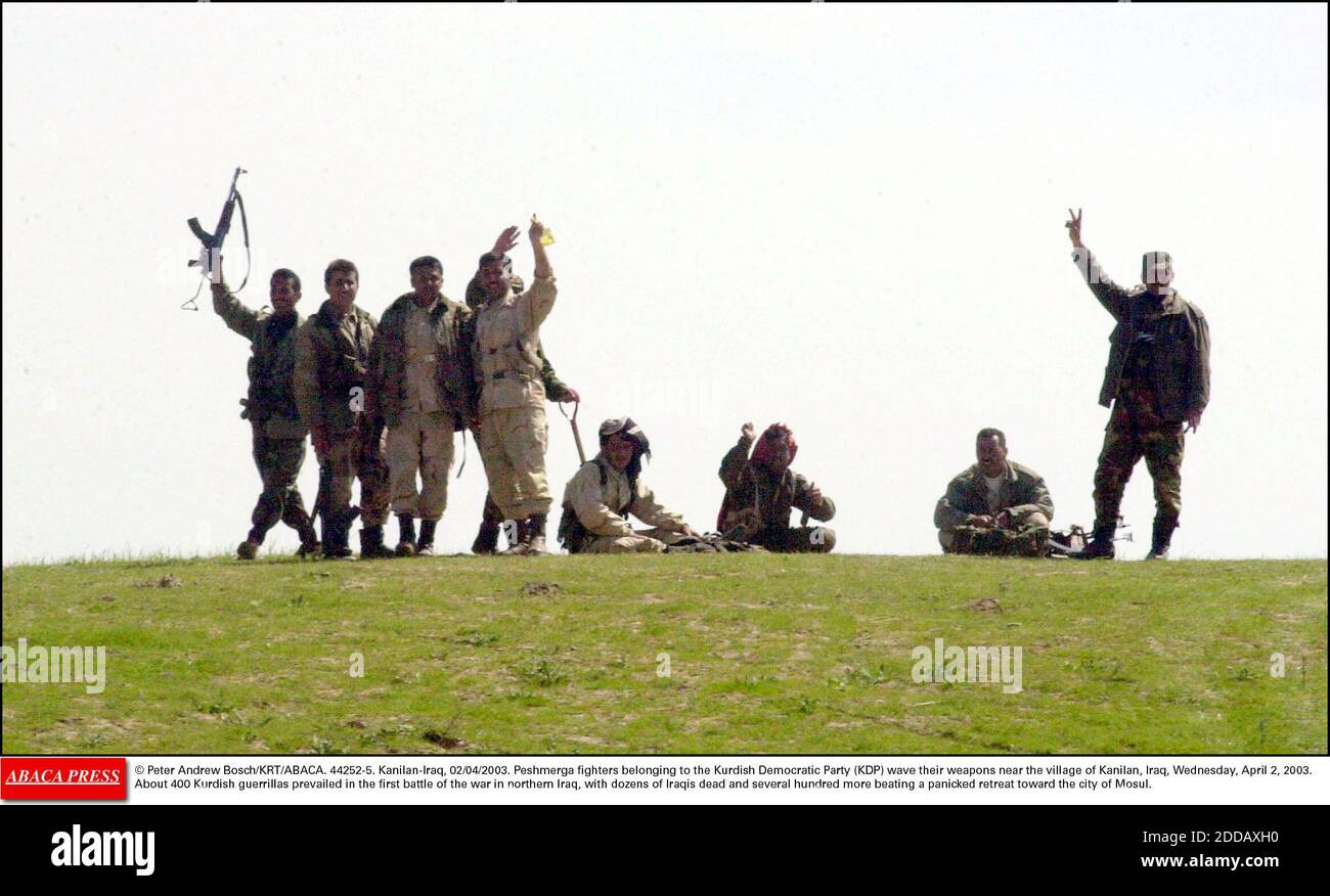 NO FILM, NO VIDEO, NO TV, NO DOCUMENTARY - © Peter Andrew Bosch/KRT ...