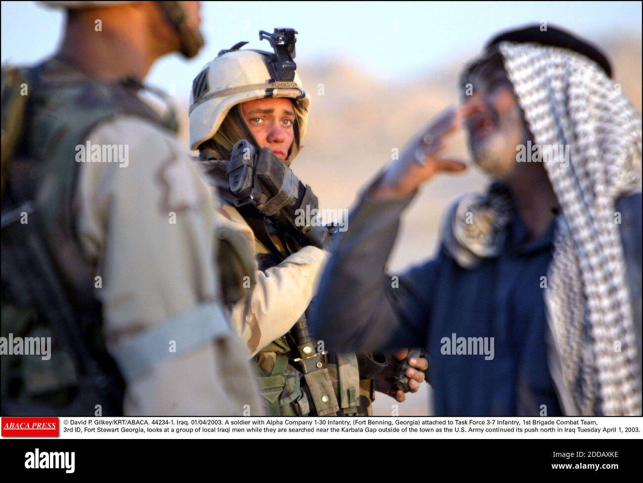 Operation iraqi freedom 3rd infantry hi-res stock photography and ...