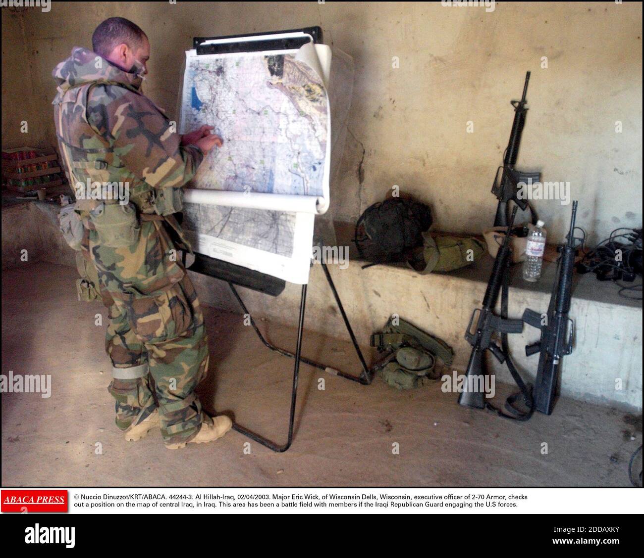 2003 iraq map hi-res stock photography and images - Alamy
