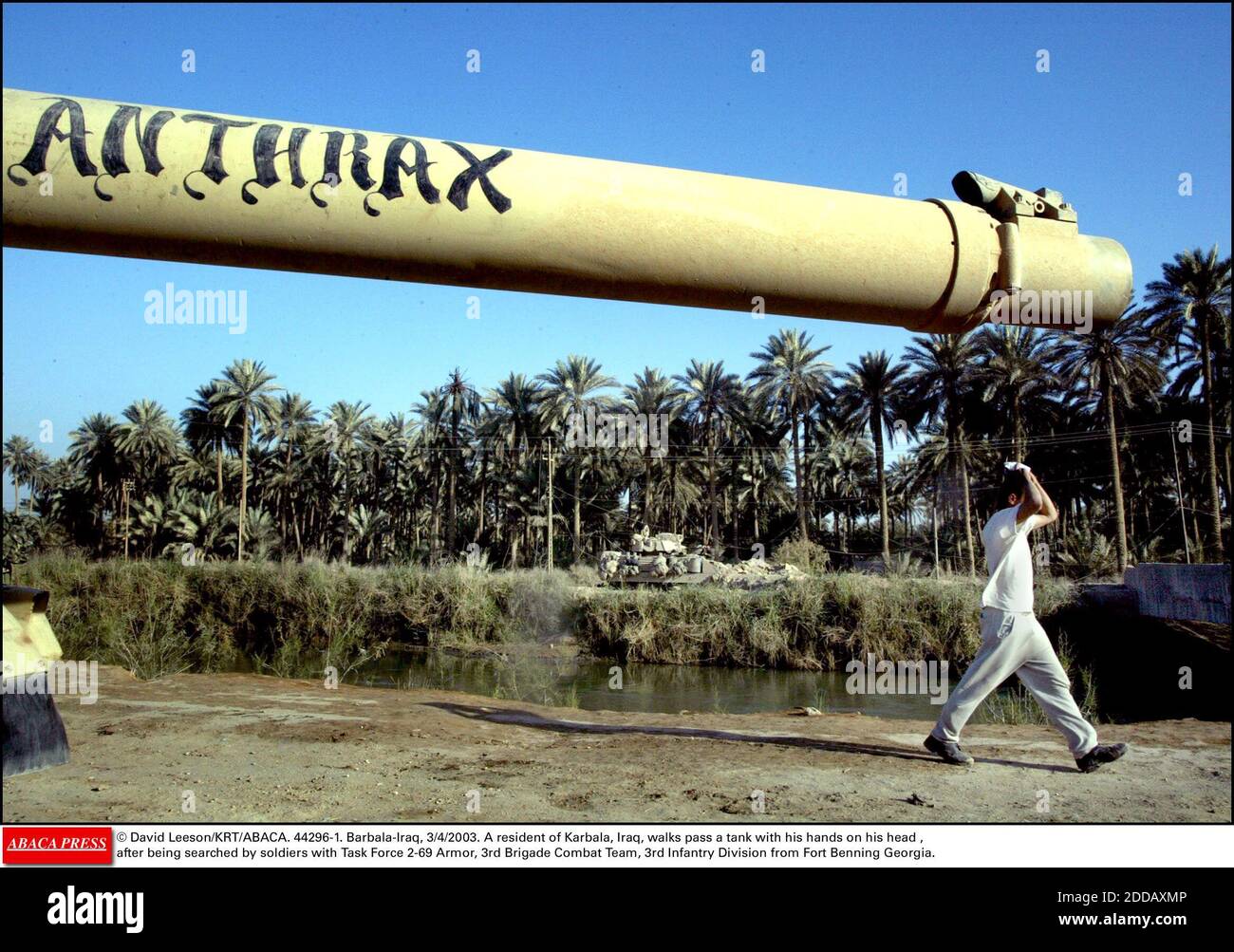 Iraq 2003 3rd infantry division hi-res stock photography and images - Alamy