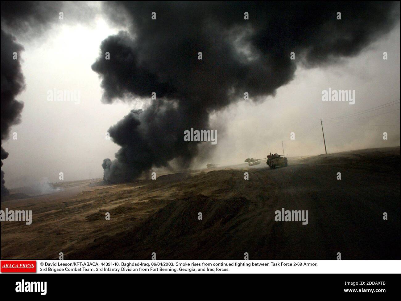 Iraq 2003 3rd infantry division hi-res stock photography and images - Alamy