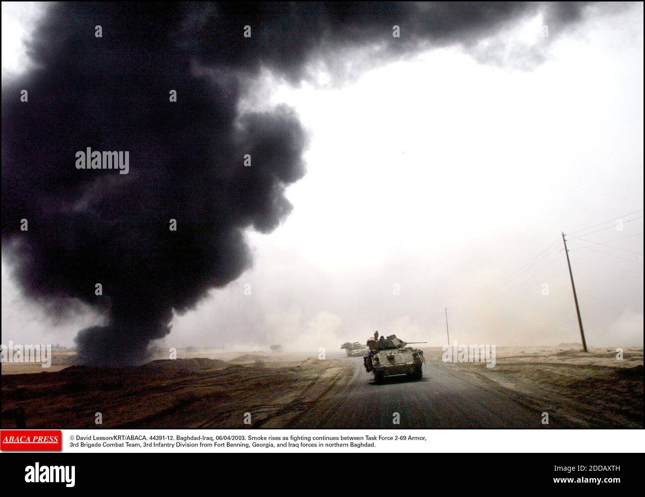 Iraq 2003 3rd Infantry Division High Resolution Stock Photography and ...