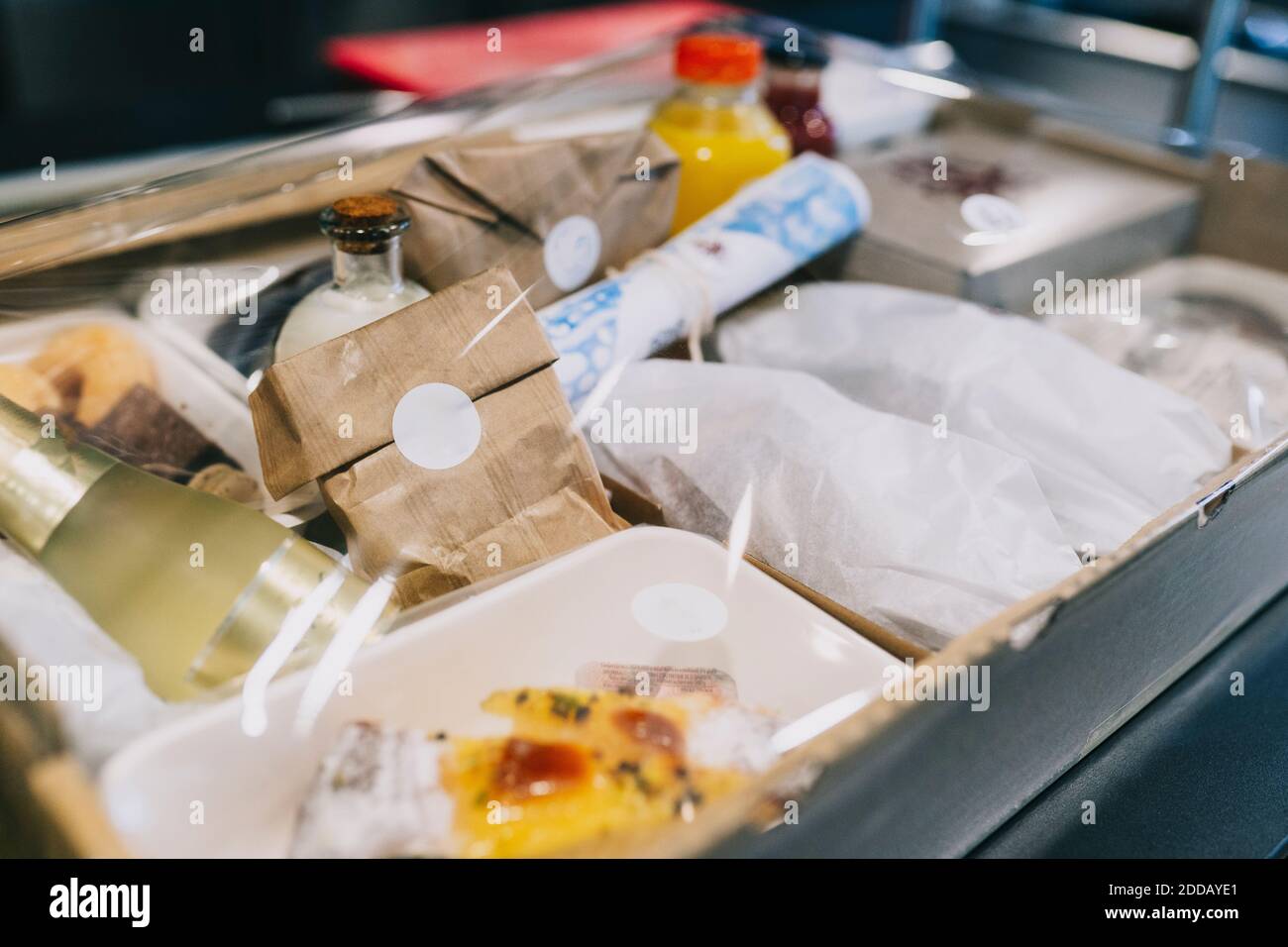 Food packages hi-res stock photography and images - Alamy