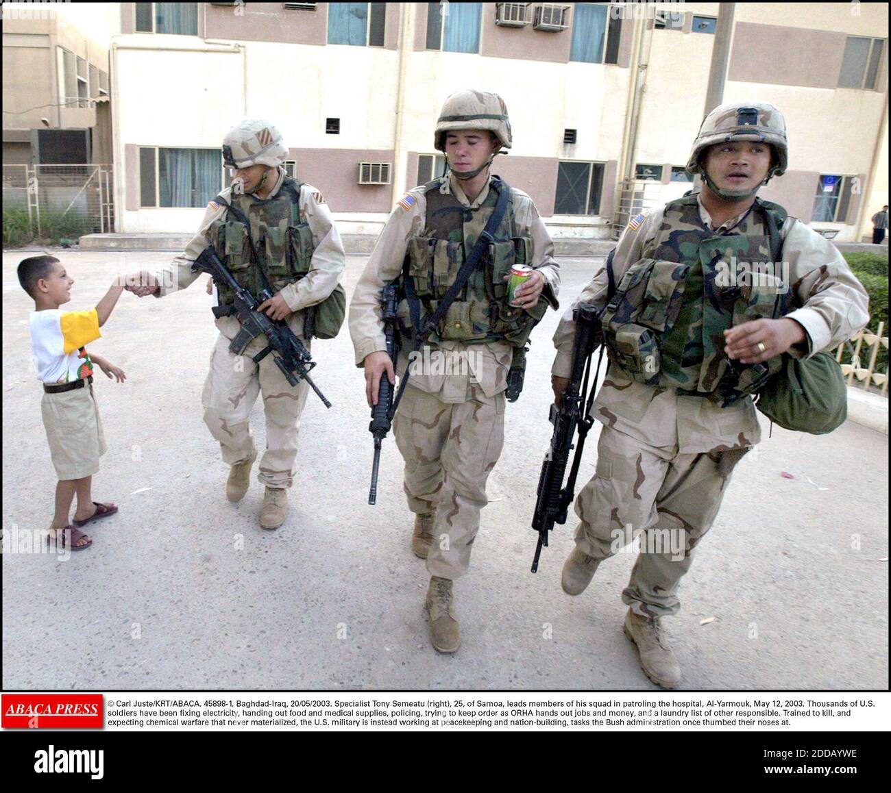 Samoa soldiers hi-res stock photography and images - Alamy