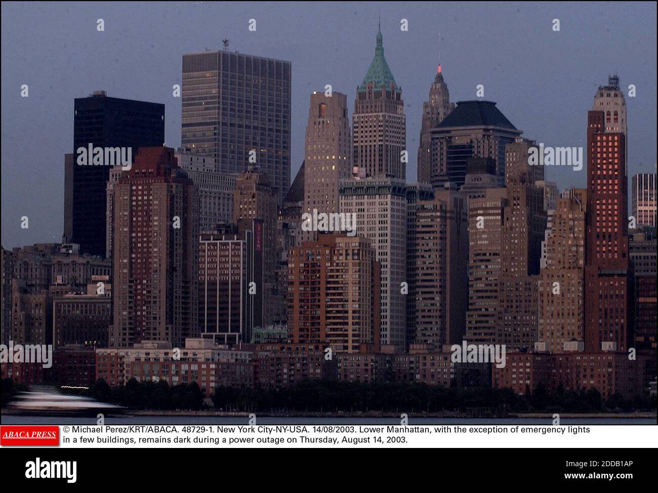 14 august 2003 power outage hi-res stock photography and images - Alamy
