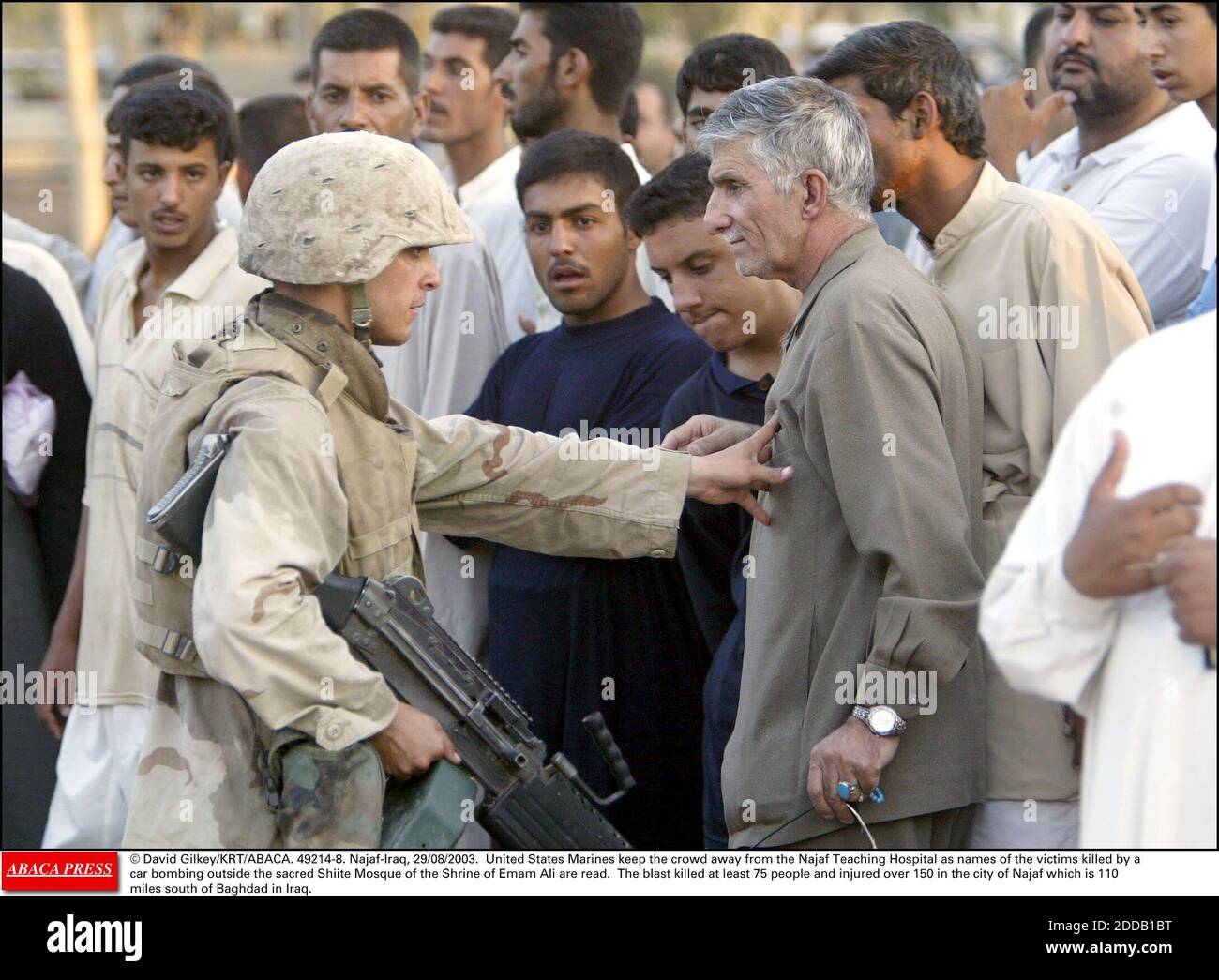 Iraq bombing 2003 hi-res stock photography and images - Alamy