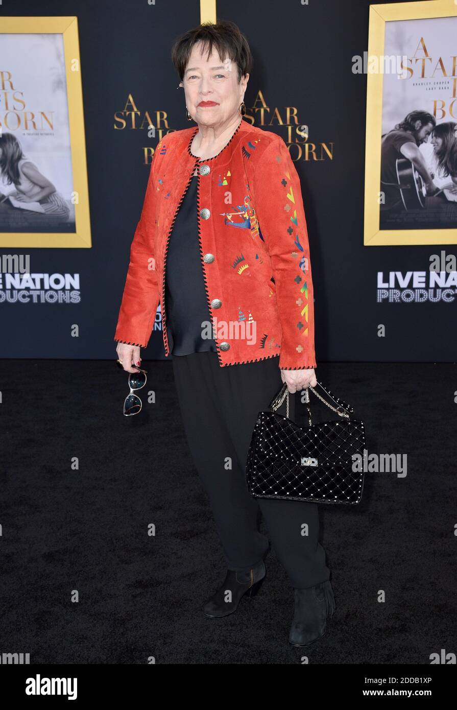 Kathy Bates attends the Premiere of Warner Bros. Pictures' 'A Star Is ...