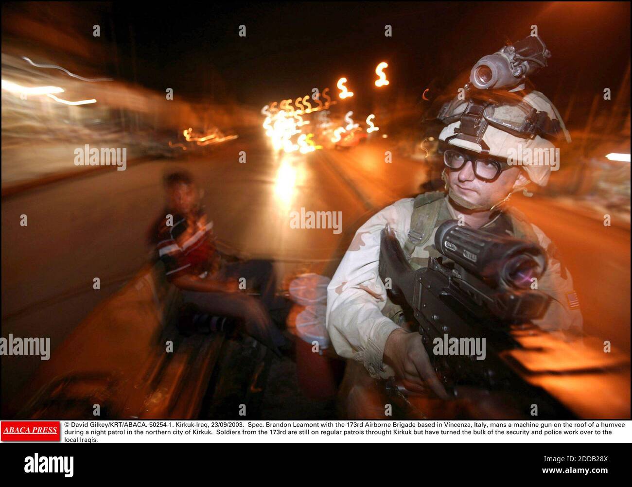 NO FILM, NO VIDEO, NO TV, NO DOCUMENTARY - © David P. Gilkey/KRT/ABACA ...