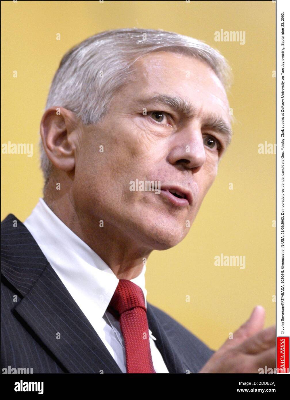 Gen wesley clark hi-res stock photography and images - Alamy
