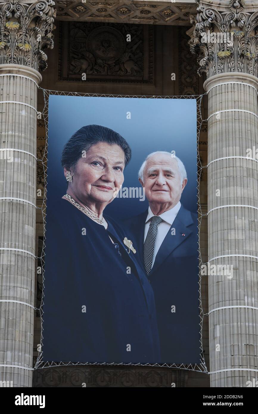 Ceremony entering for the former French politician and Holocaust ...