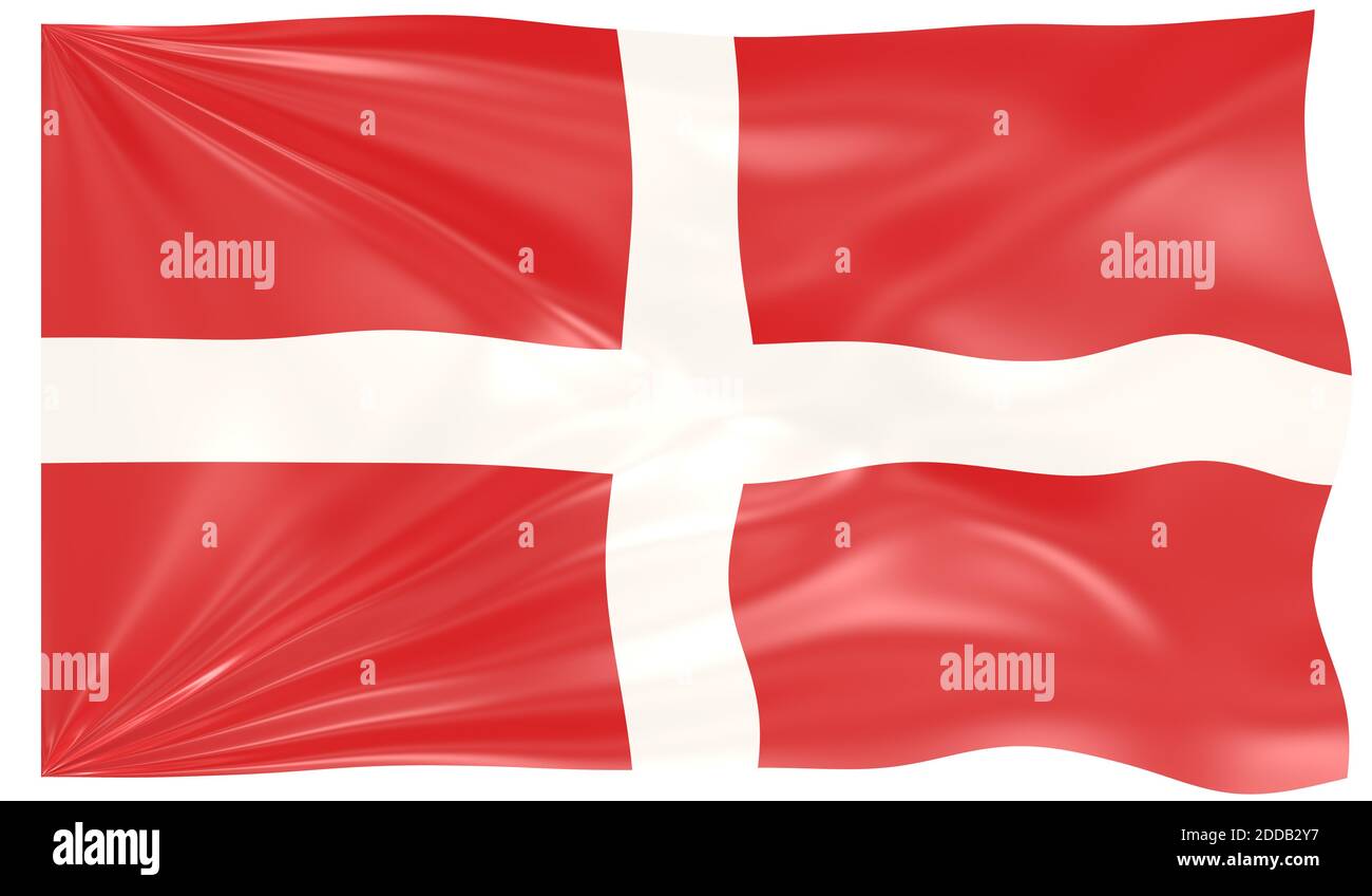 3d render of a Waving Flag of Sovereign Military Order of Malta Stock ...