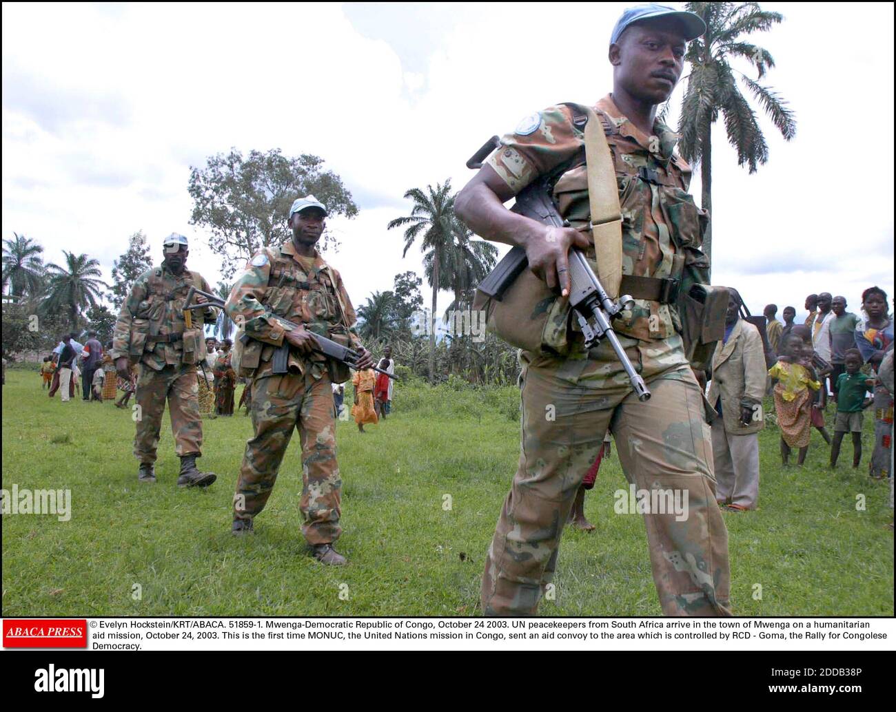Army south africa un peacekeepers hi-res stock photography and images ...