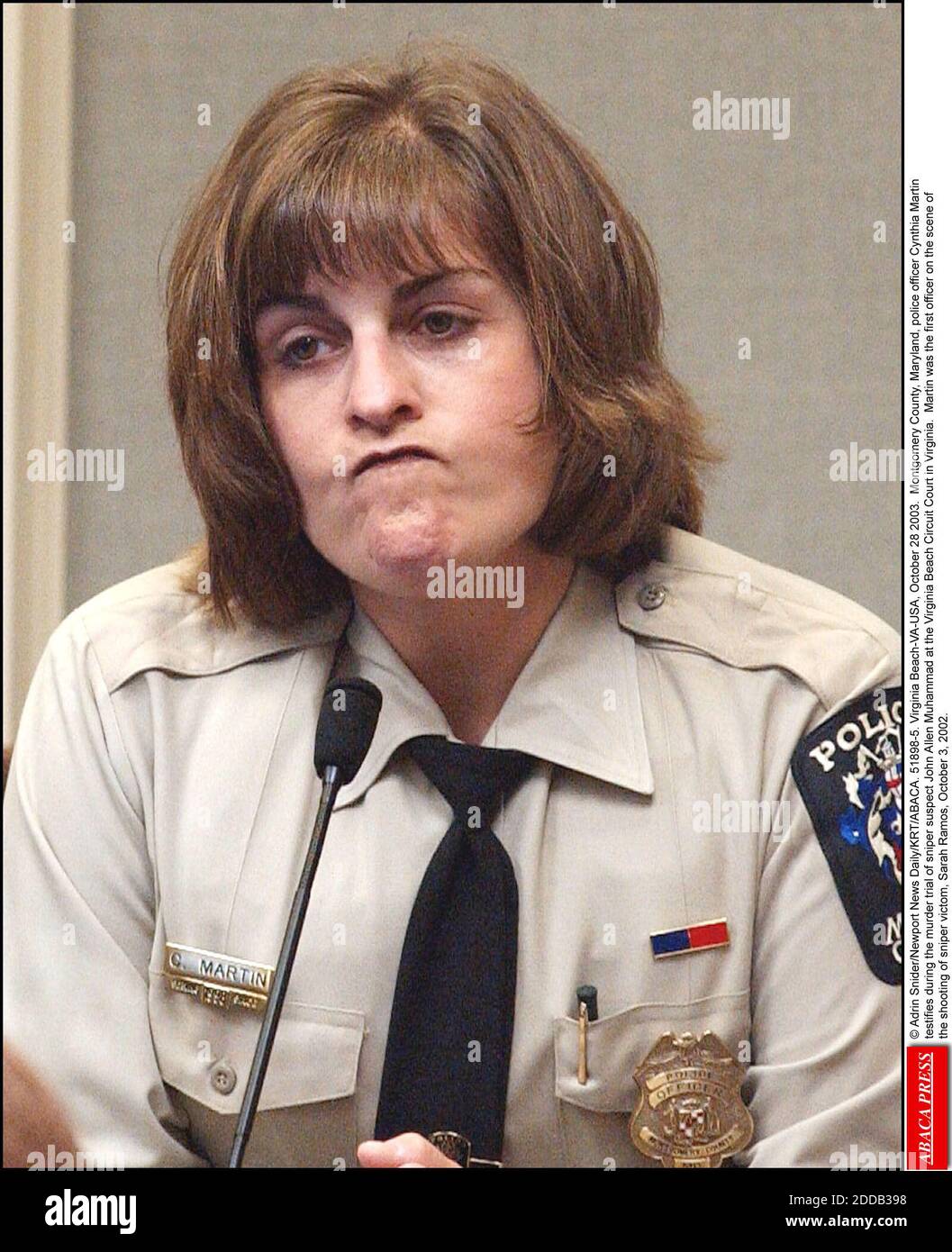 NO FILM, NO VIDEO, NO TV, NO DOCUMENTARY - © Adrin Snider/Newport News ...