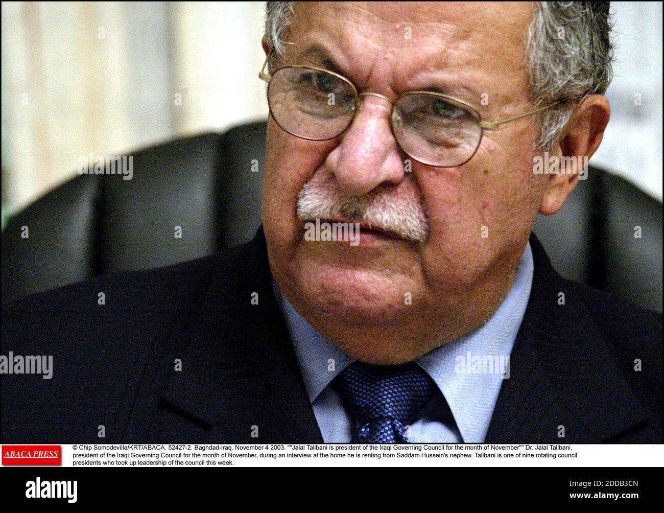 Dr jalal talabani hi-res stock photography and images - Alamy