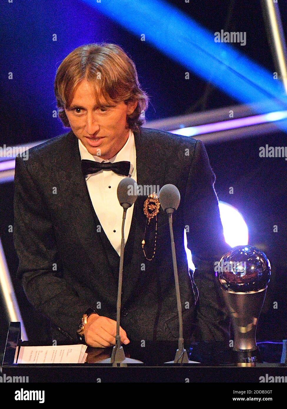 Luka Modric of Real Madrid during the Best FIFA 2018 Awards Show at ...