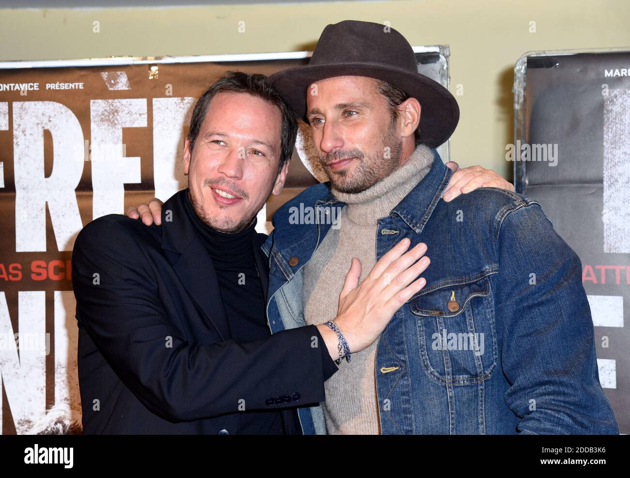 Actors Reda Katreb and Matthias Schoenaerts attend Freres Ennemis ...