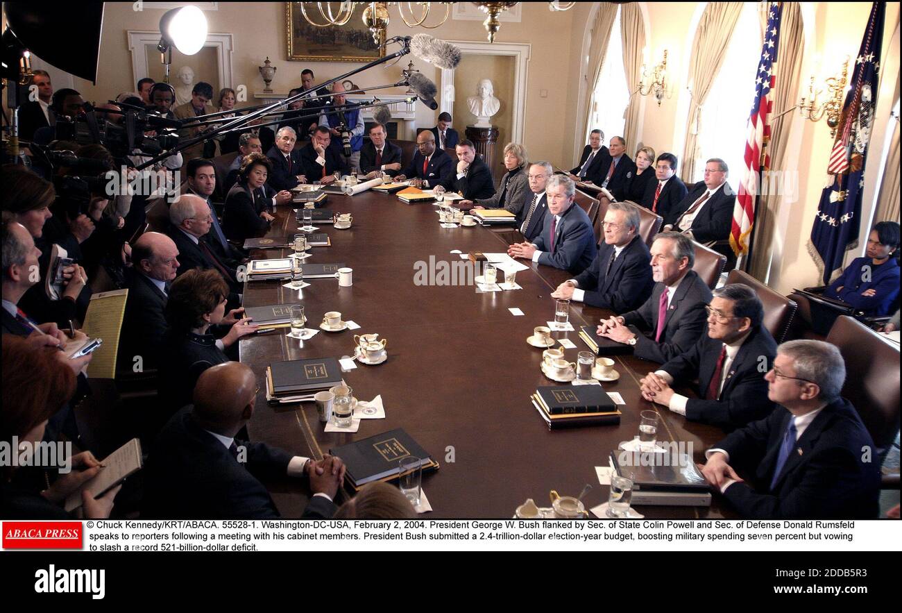 George bush cabinet members hi-res stock photography and images - Alamy