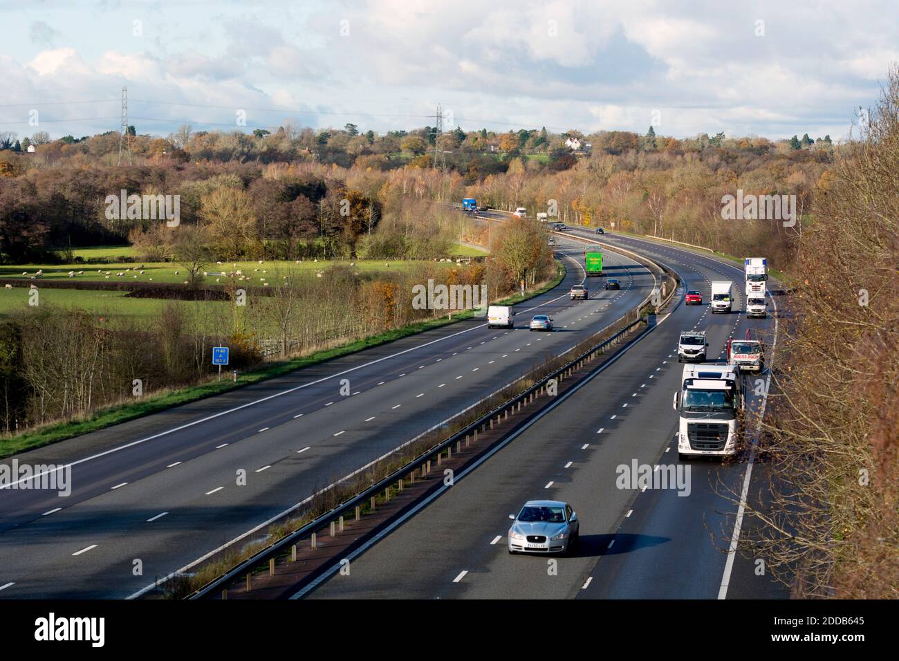 British highways motorways roads hi-res stock photography and images ...