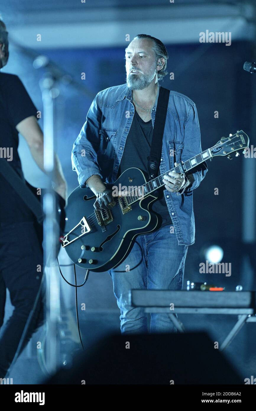 British guitarist and singer Fink (Fin Greenall) performs live during ...