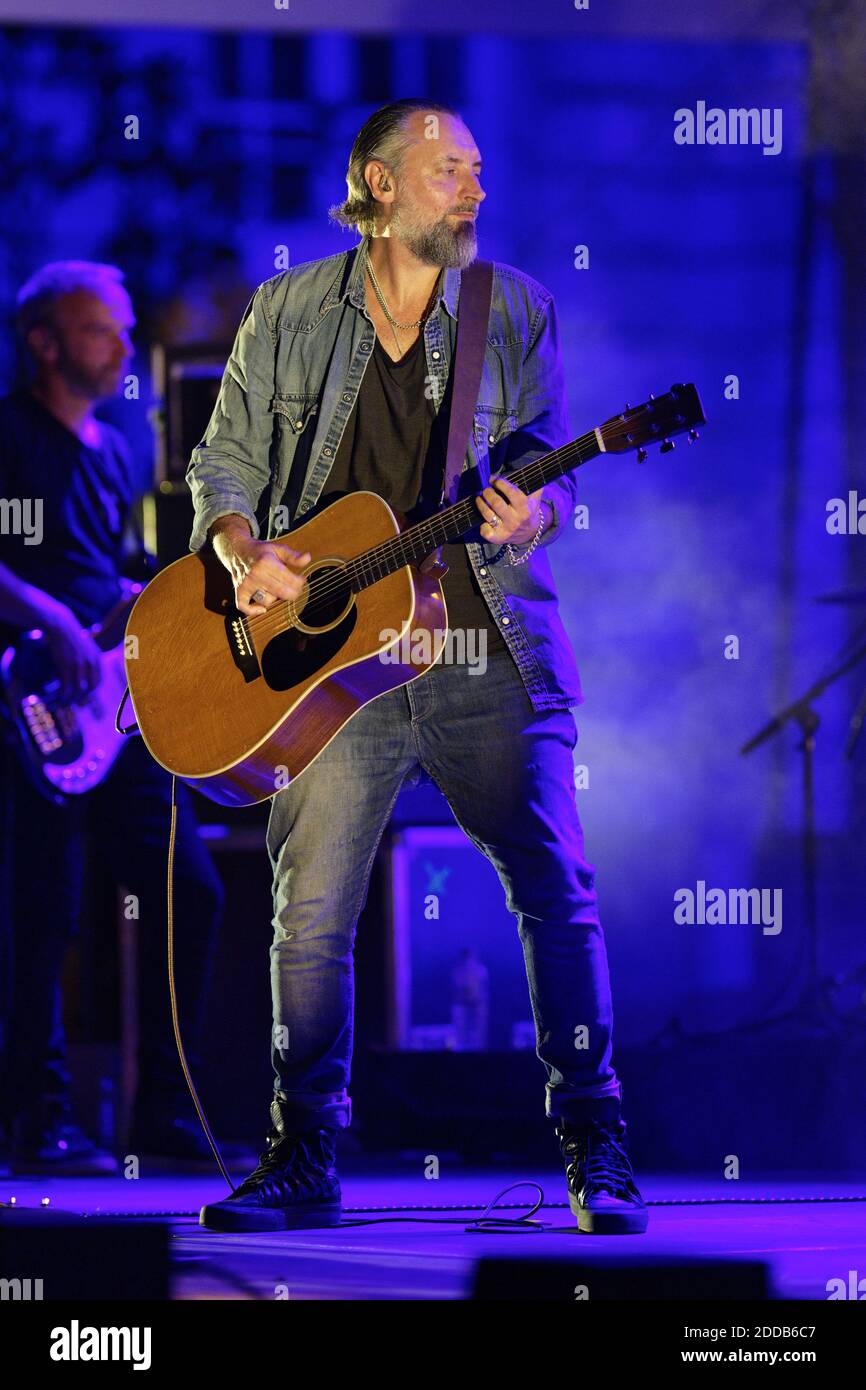 British guitarist and singer Fink (Fin Greenall) performs live during ...