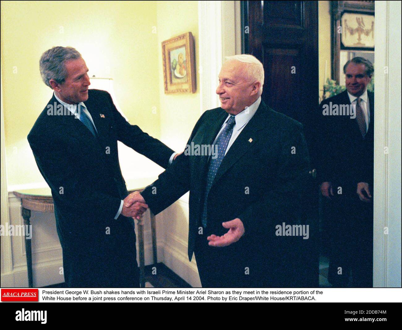 Ariel sharon bush hi-res stock photography and images - Alamy