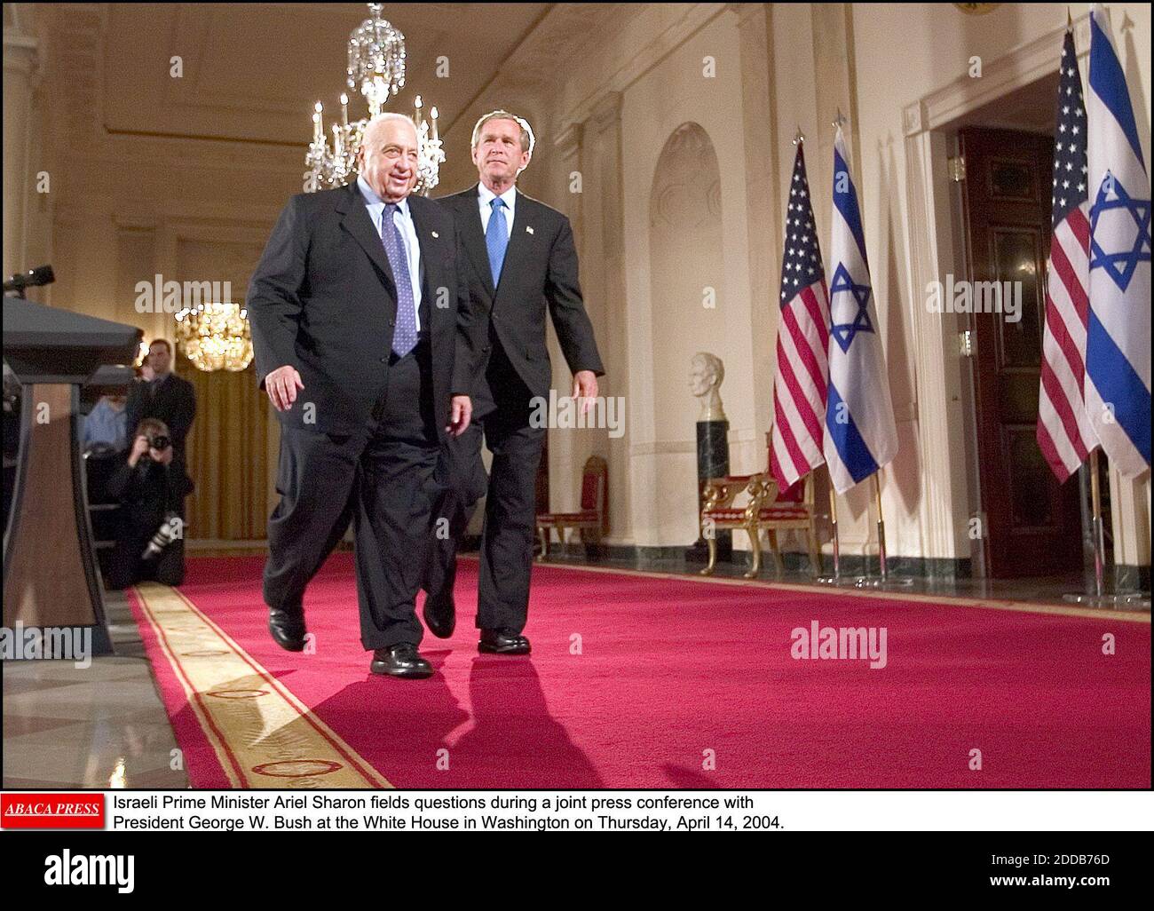 Ariel sharon bush hi-res stock photography and images - Alamy