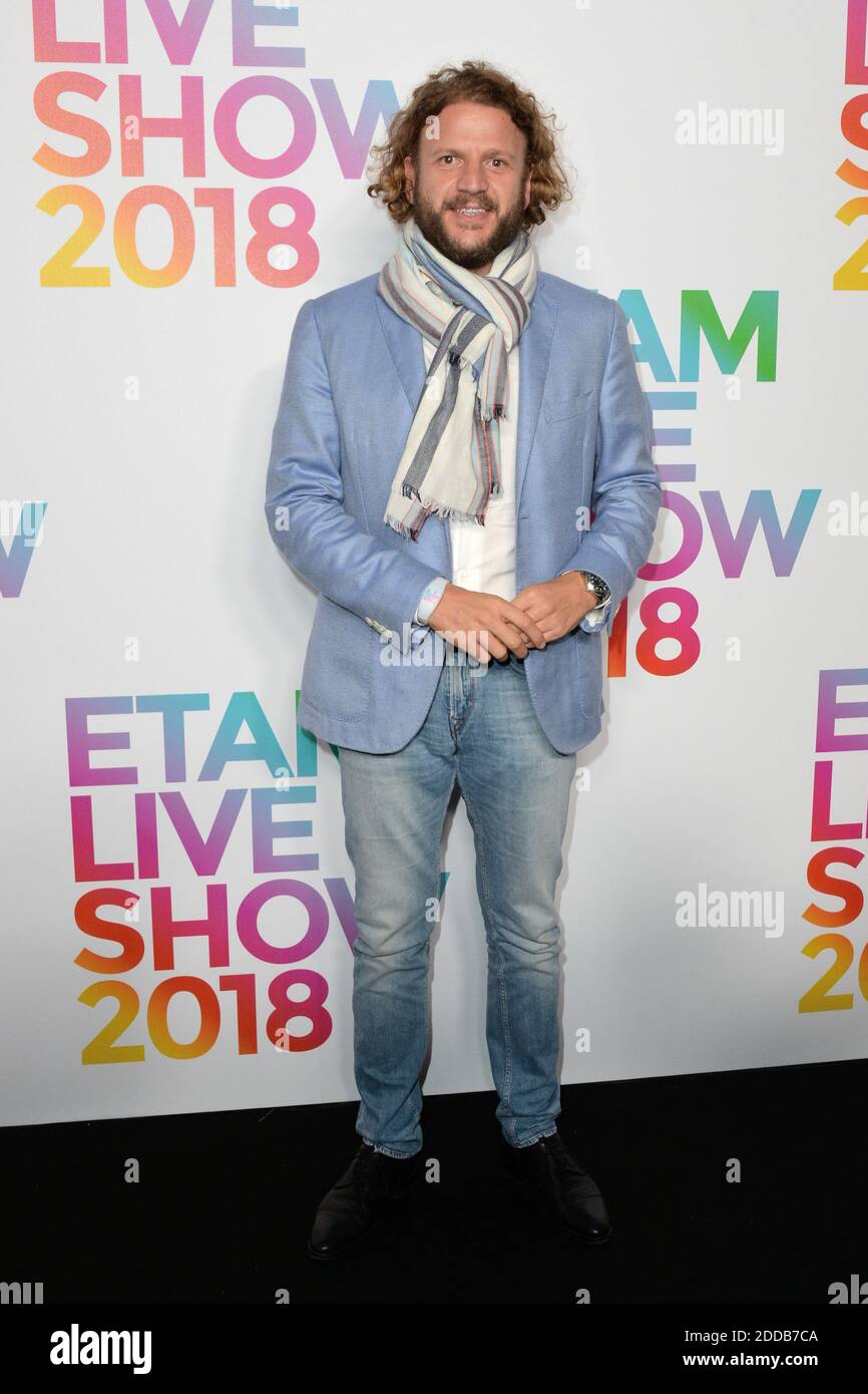 David Layani attending the Etam Fashion Show as part of Paris Fashion ...