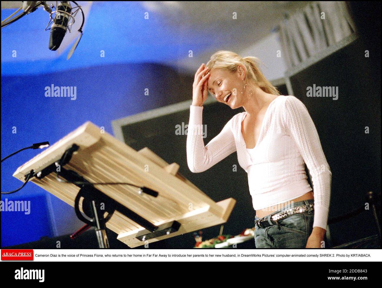 NO FILM, NO VIDEO, NO TV, NO DOCUMENTARY - Cameron Diaz is the voice of ...