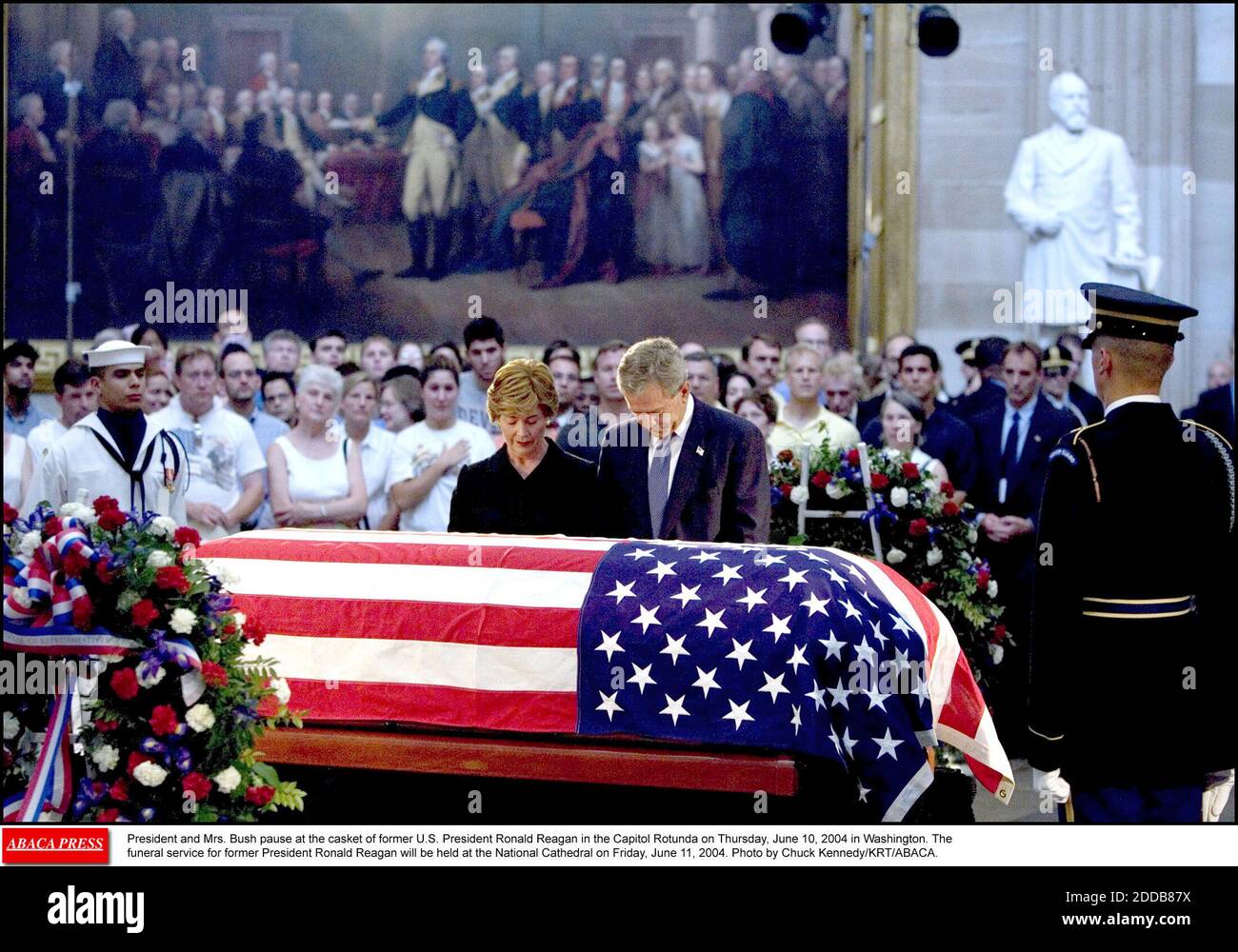 Bush capitol funeral hi-res stock photography and images - Alamy