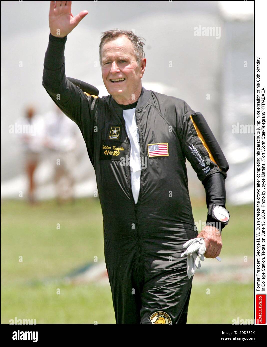 NO FILM, NO VIDEO, NO TV, NO DOCUMENTARY - Former President George H. W ...