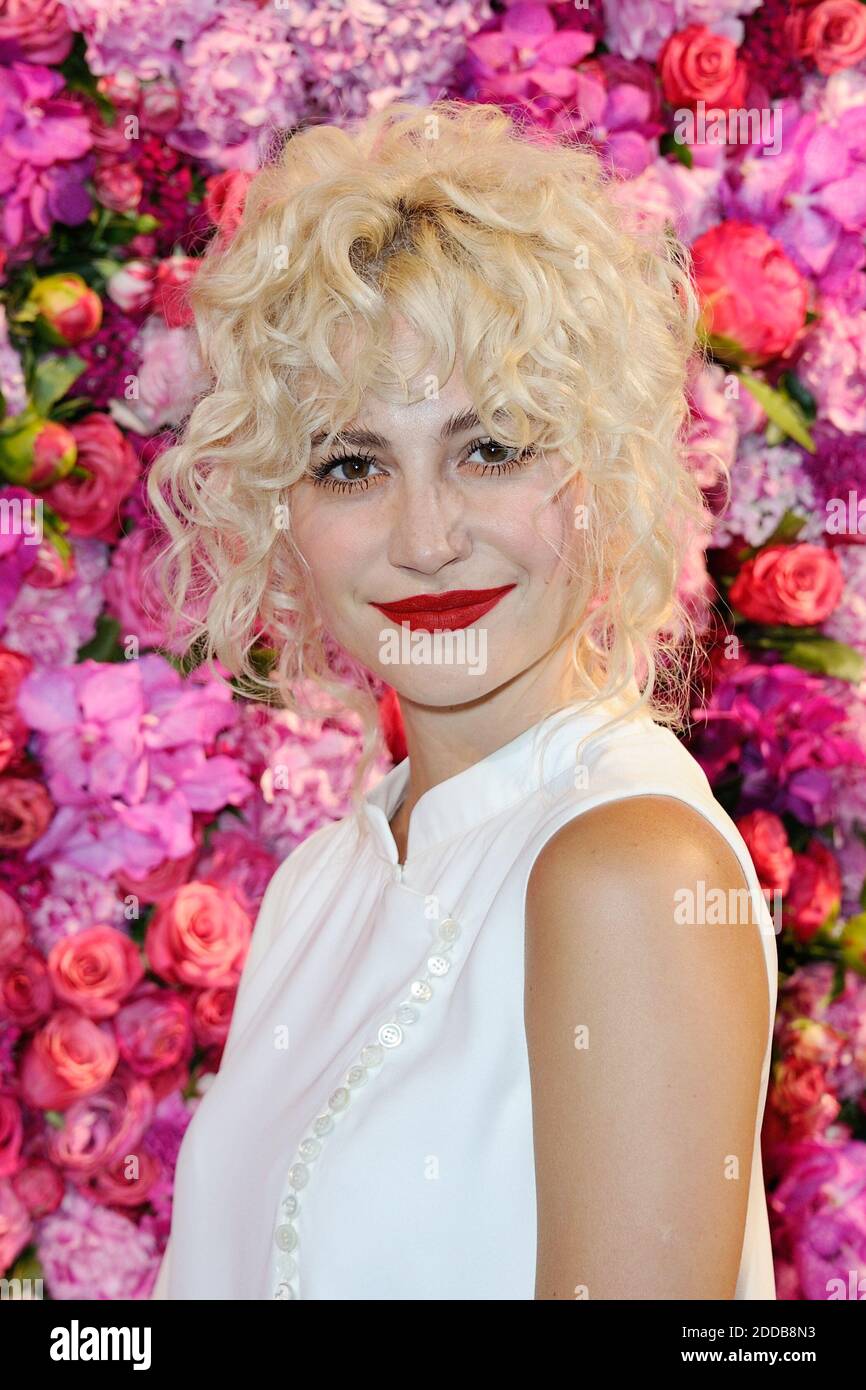 Pixie Lott attending the Schiaparelli Haute Couture Paris Fashion Week ...