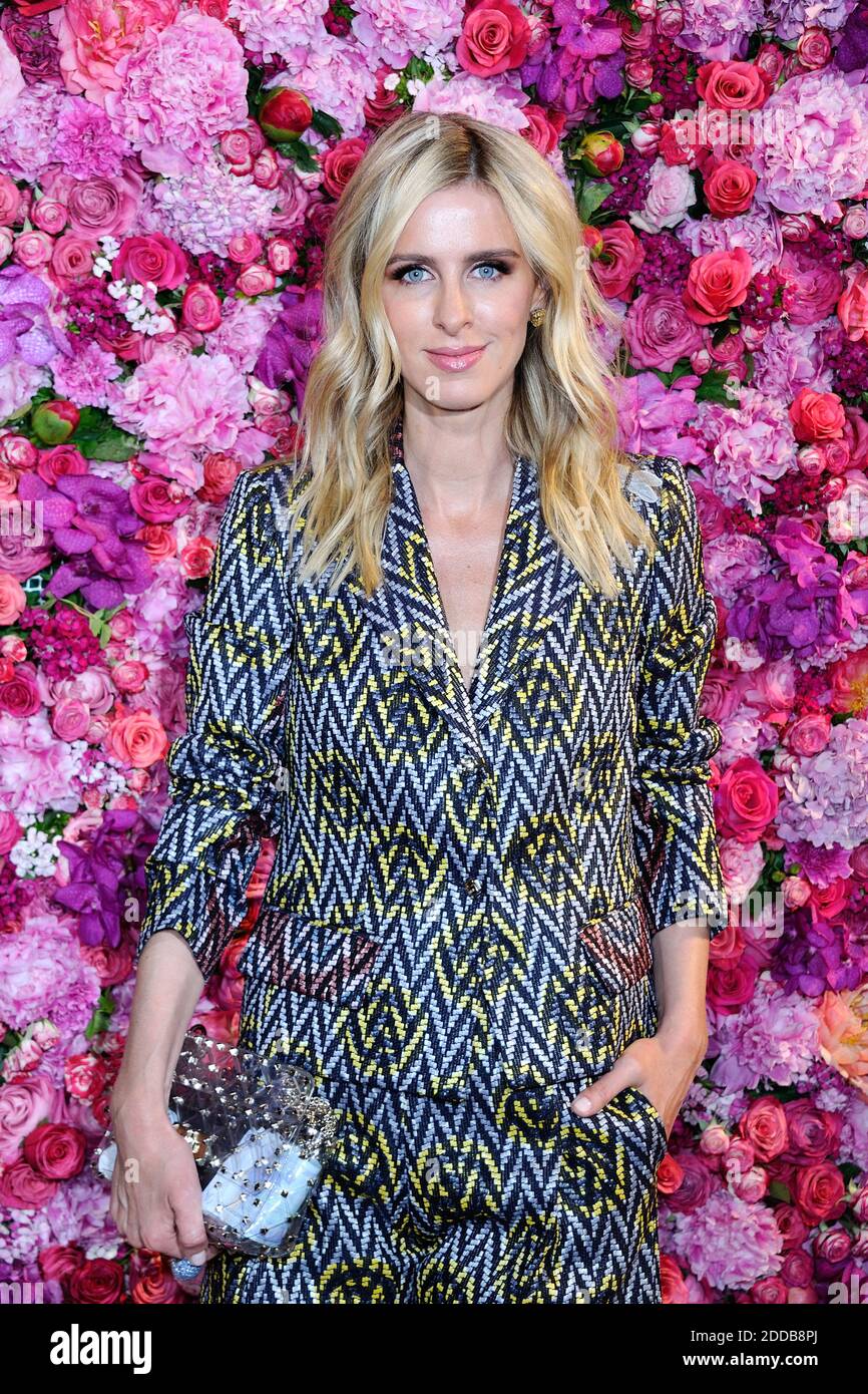 Nicky Hilton Rothschild attending the Schiaparelli Haute Couture Paris ...