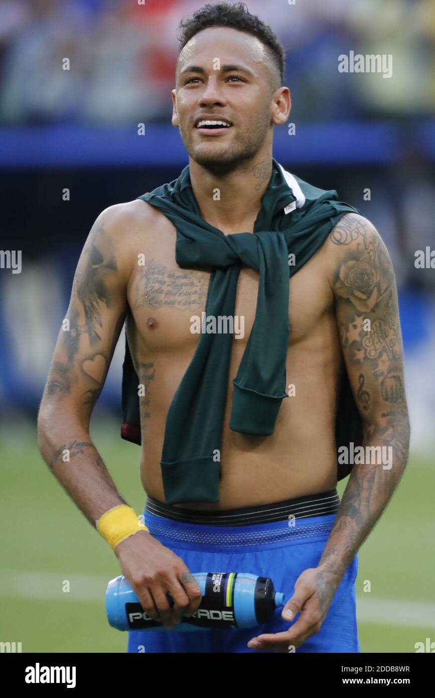 Brasil's Neymar end joy after the 2018 FIFA World Cup Russia game 1/8 ...