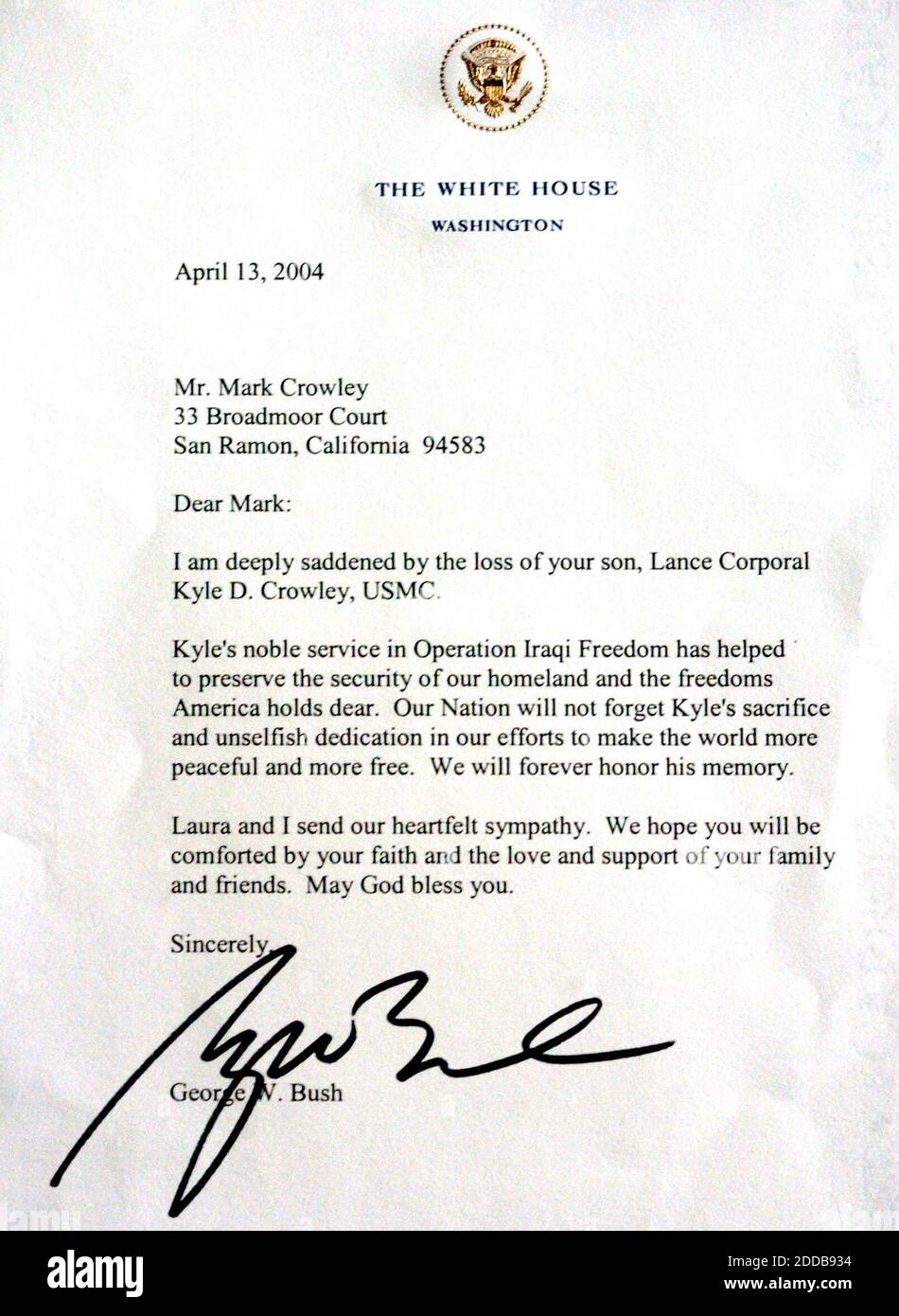 NO FILM, NO VIDEO, NO TV, NO DOCUMENTARY - The family of Lance Cpl ...