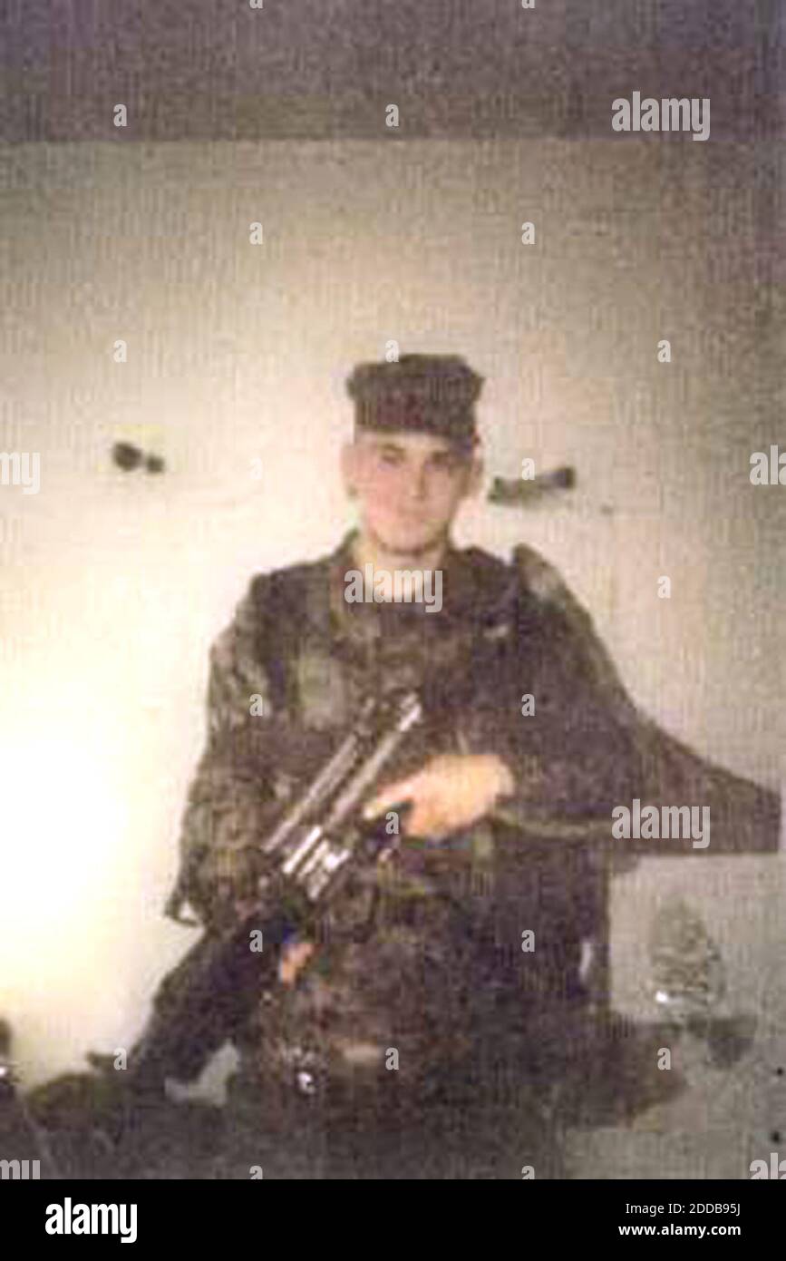 NO FILM, NO VIDEO, NO TV, NO DOCUMENTARY - Pfc. Christopher Cobb is ...